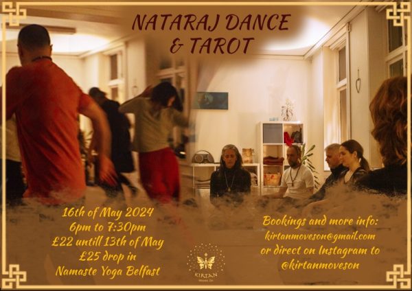 Nataraj Dance & Tarot with Geeta | Namaste Yoga Belfast